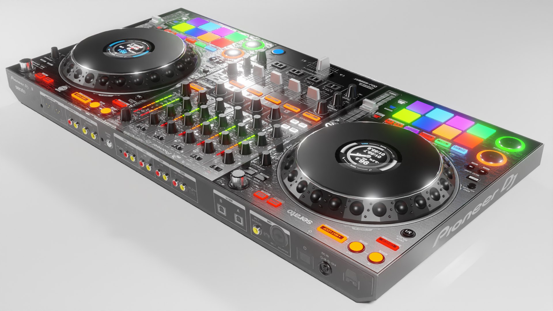 3D DJ Controler Model - TurboSquid 2033886