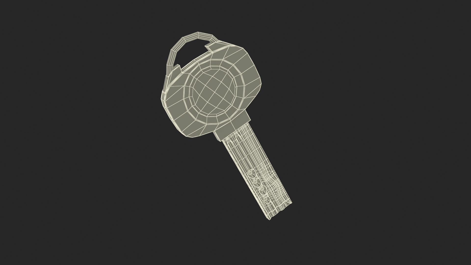 3D Key Type Yale Model - TurboSquid 2222188
