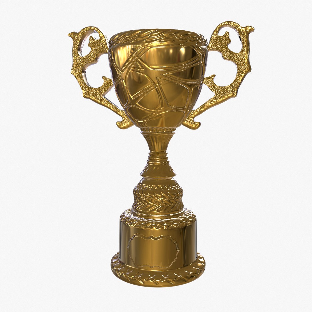 3D champion cup - TurboSquid 1902825
