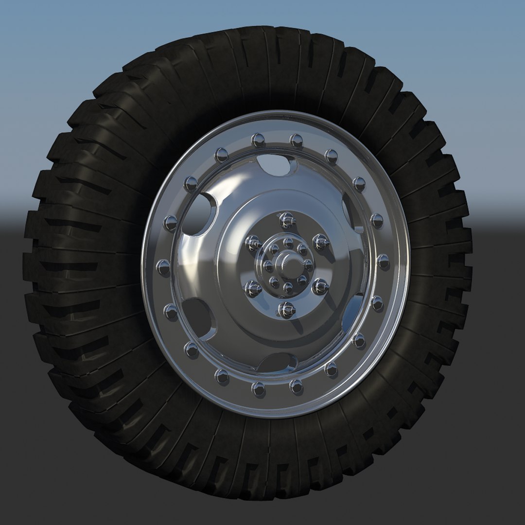 truck gear rim c4d