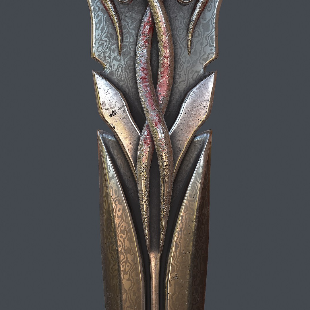 3D fantasy sword 15 - TurboSquid 1491388