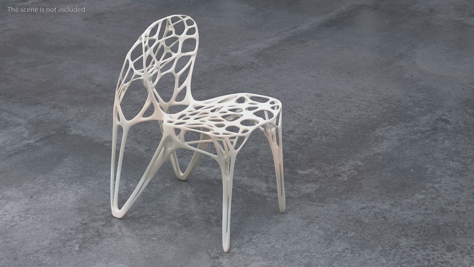 3D Modern GENERICO Chair White - TurboSquid 1918601