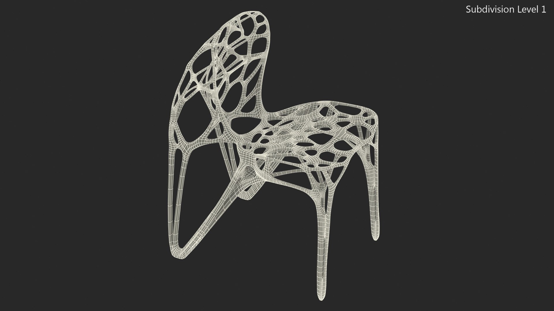 3D Modern GENERICO Chair White - TurboSquid 1918601
