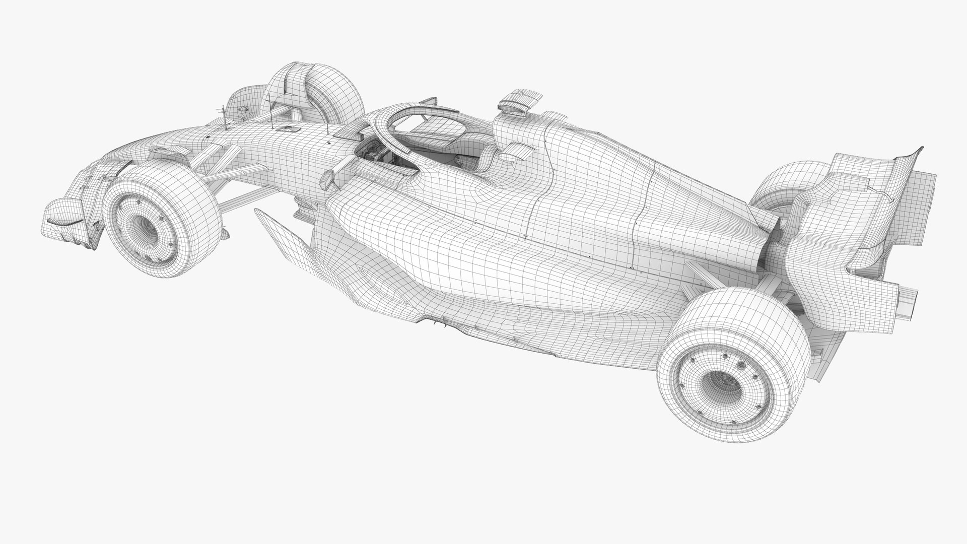 F1 Mercedes AMG W15 3D Model - TurboSquid 2225104