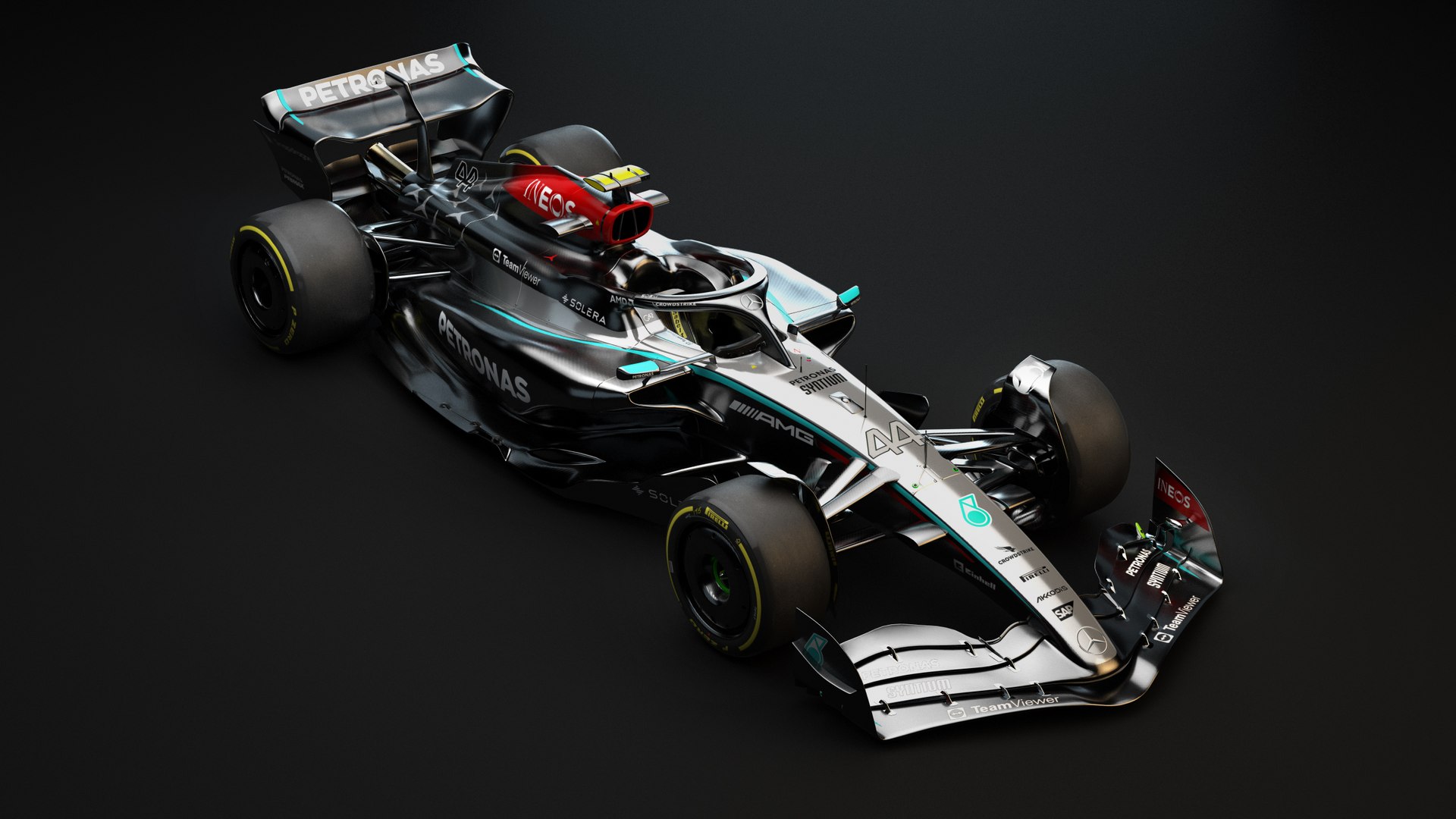 F1 Mercedes AMG W15 3D Model - TurboSquid 2225104