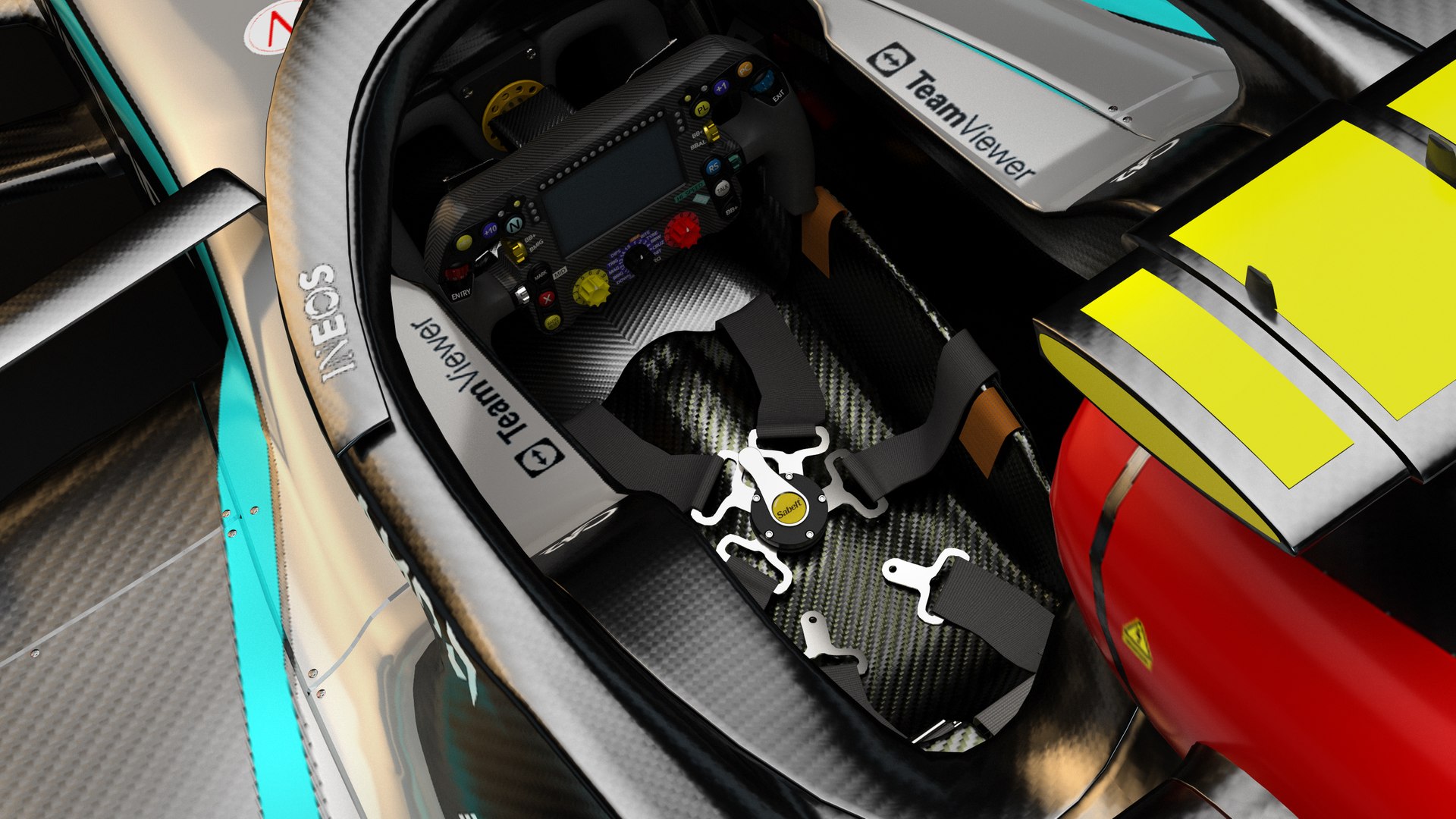 F1 Mercedes AMG W15 3D Model - TurboSquid 2225104