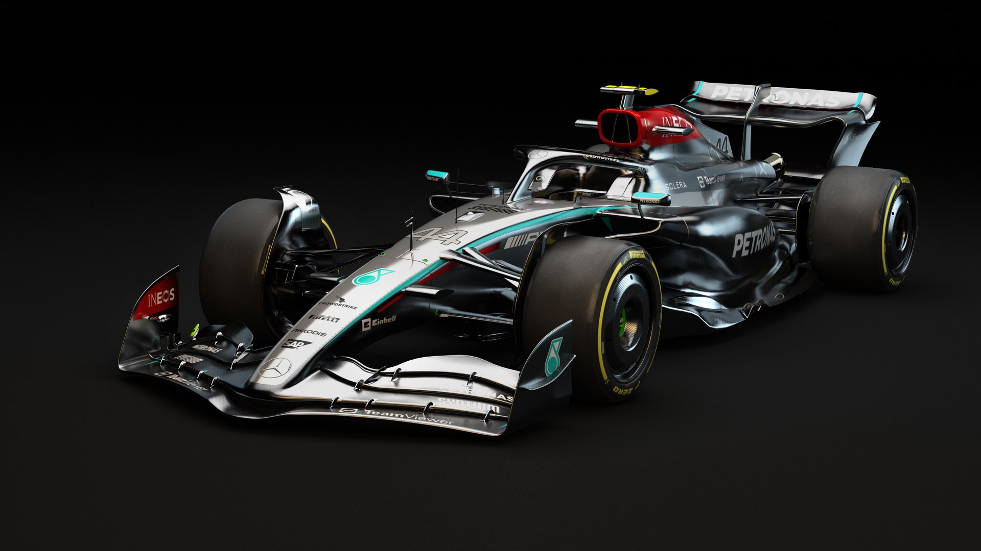 F1 Mercedes AMG W15 3D Model - TurboSquid 2225104