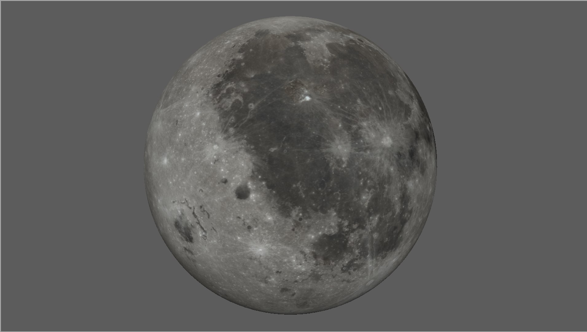Moon 3D Model - TurboSquid 1648897
