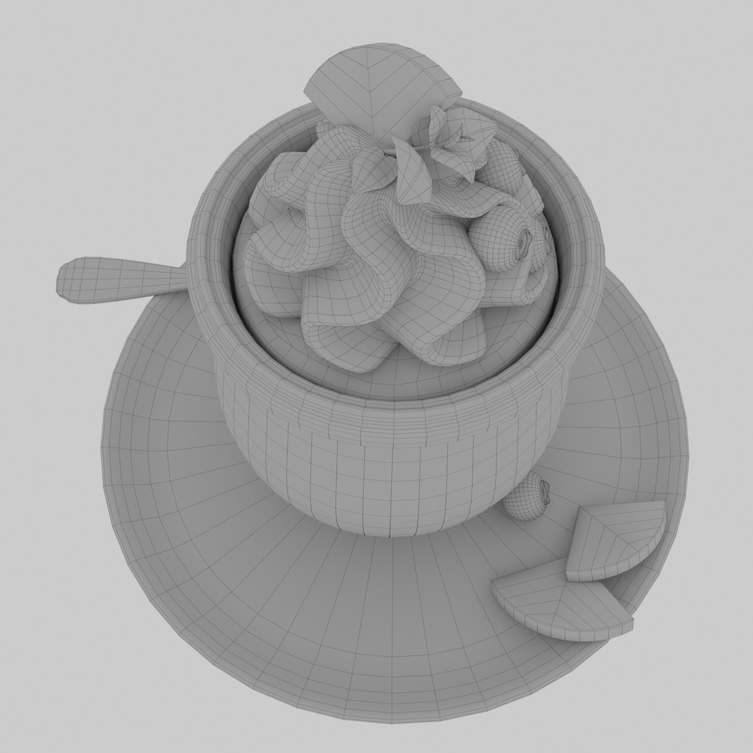 3D Model Lemon Dessert - TurboSquid 2026480