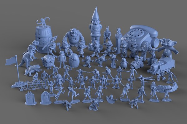 Free 3D Characters-Shrek Models | TurboSquid