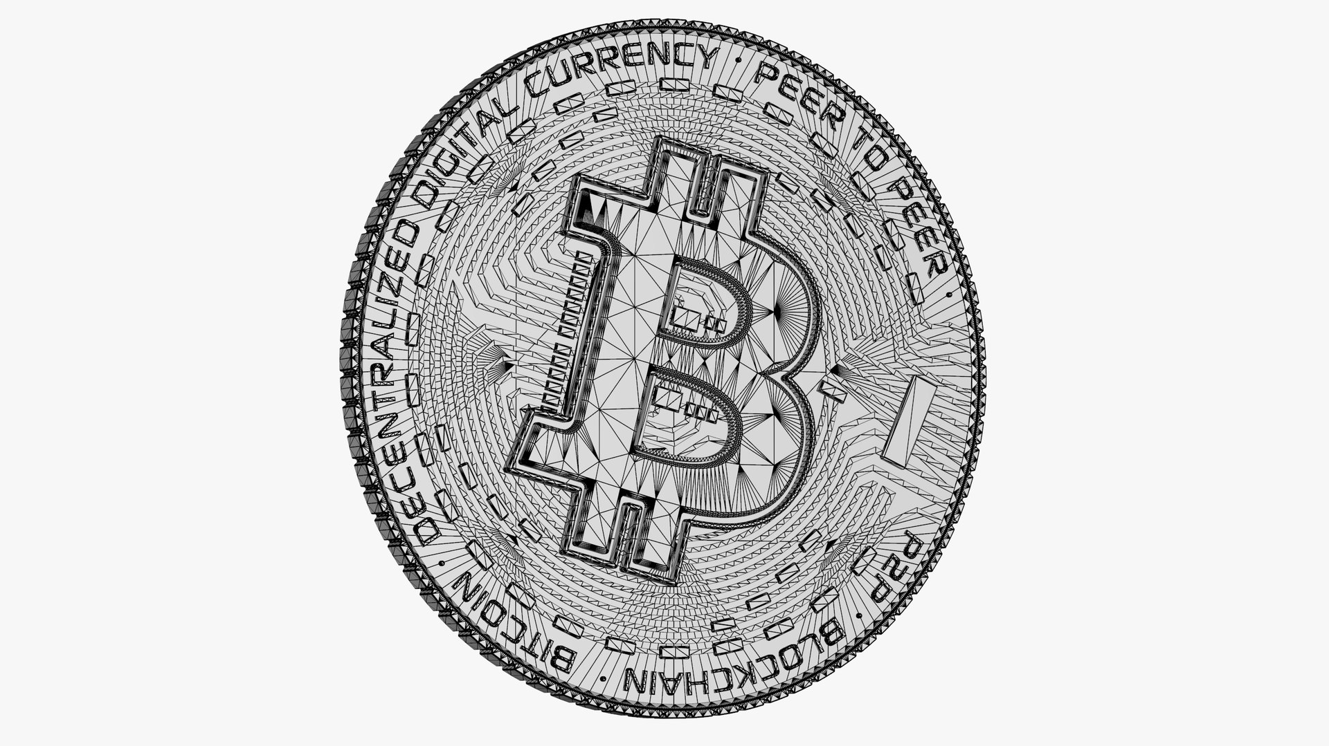 Free Bitcoin 3D Model - TurboSquid 1715759