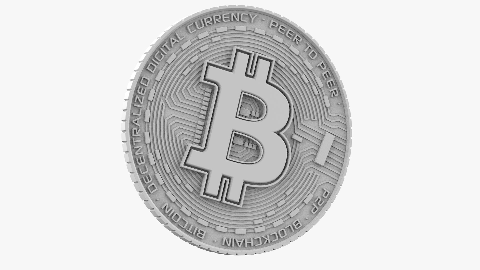 Free Bitcoin 3D Model - TurboSquid 1715759
