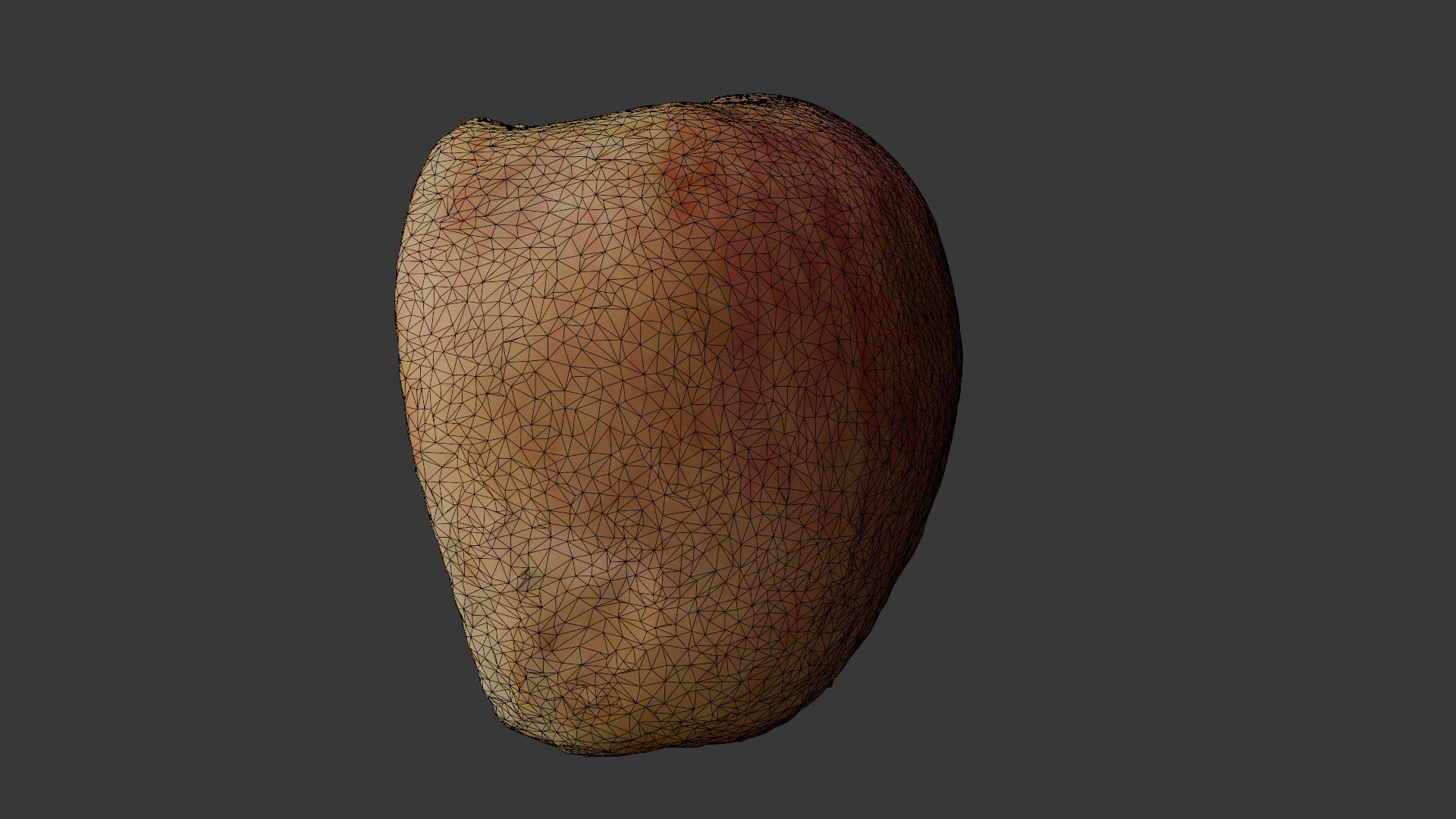 3D Model Sliced Rotten Apple 3D Model - TurboSquid 2409839