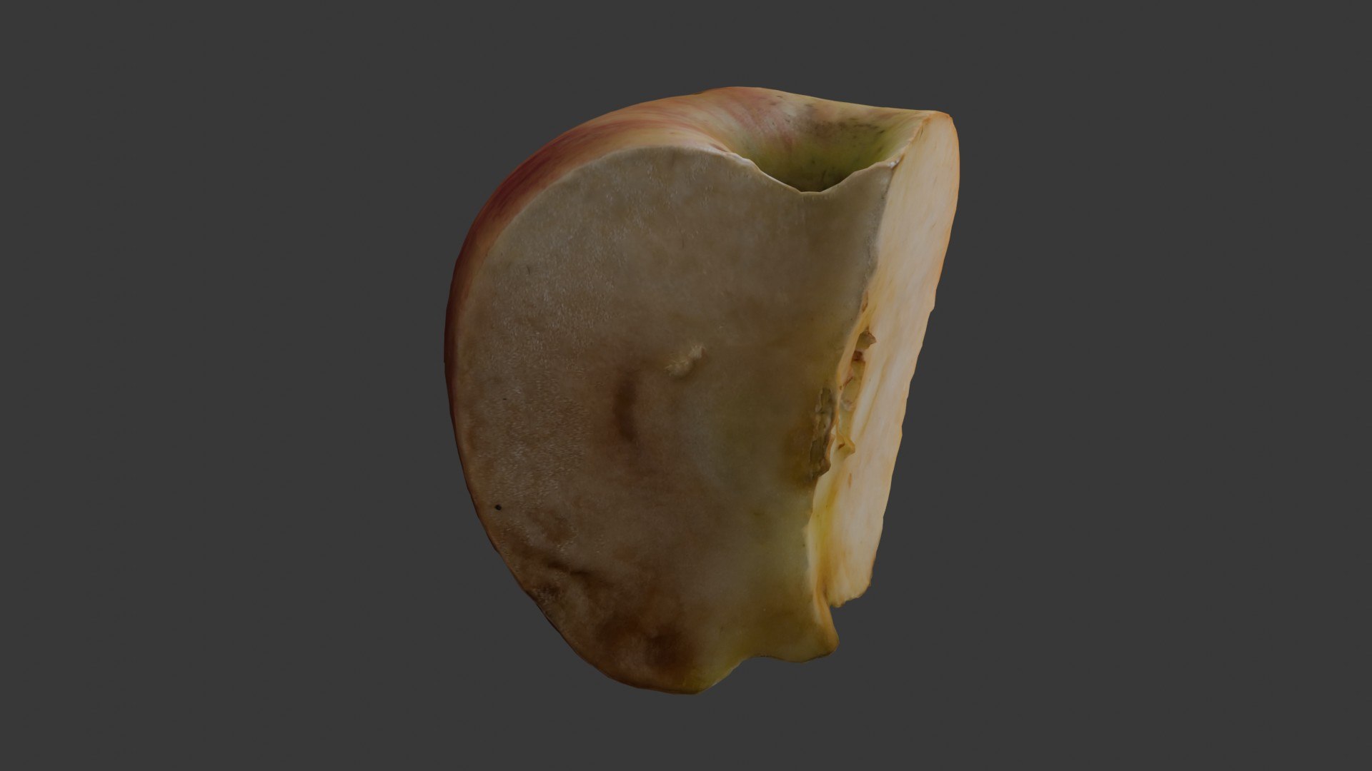 3D Model Sliced Rotten Apple 3D Model - TurboSquid 2409839