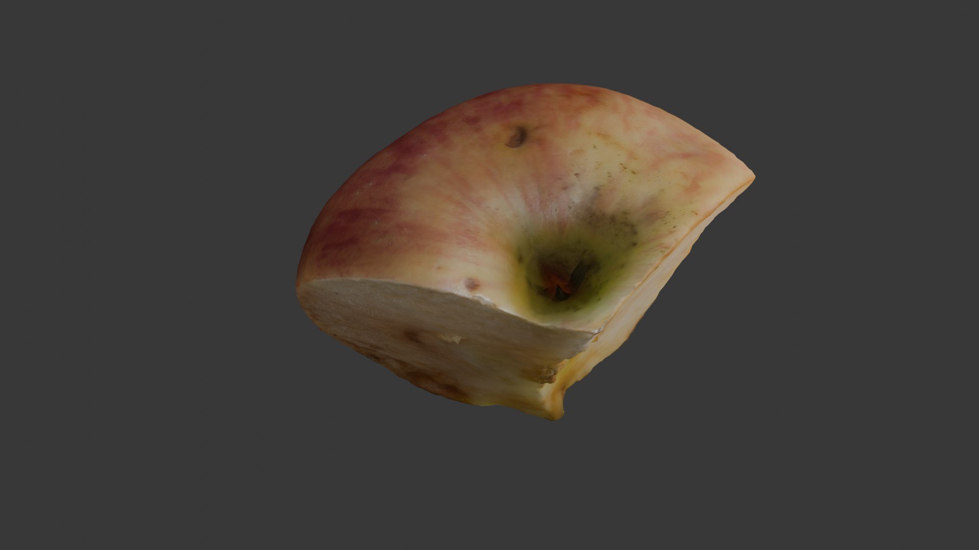 3D Model Sliced Rotten Apple 3D Model - TurboSquid 2409839
