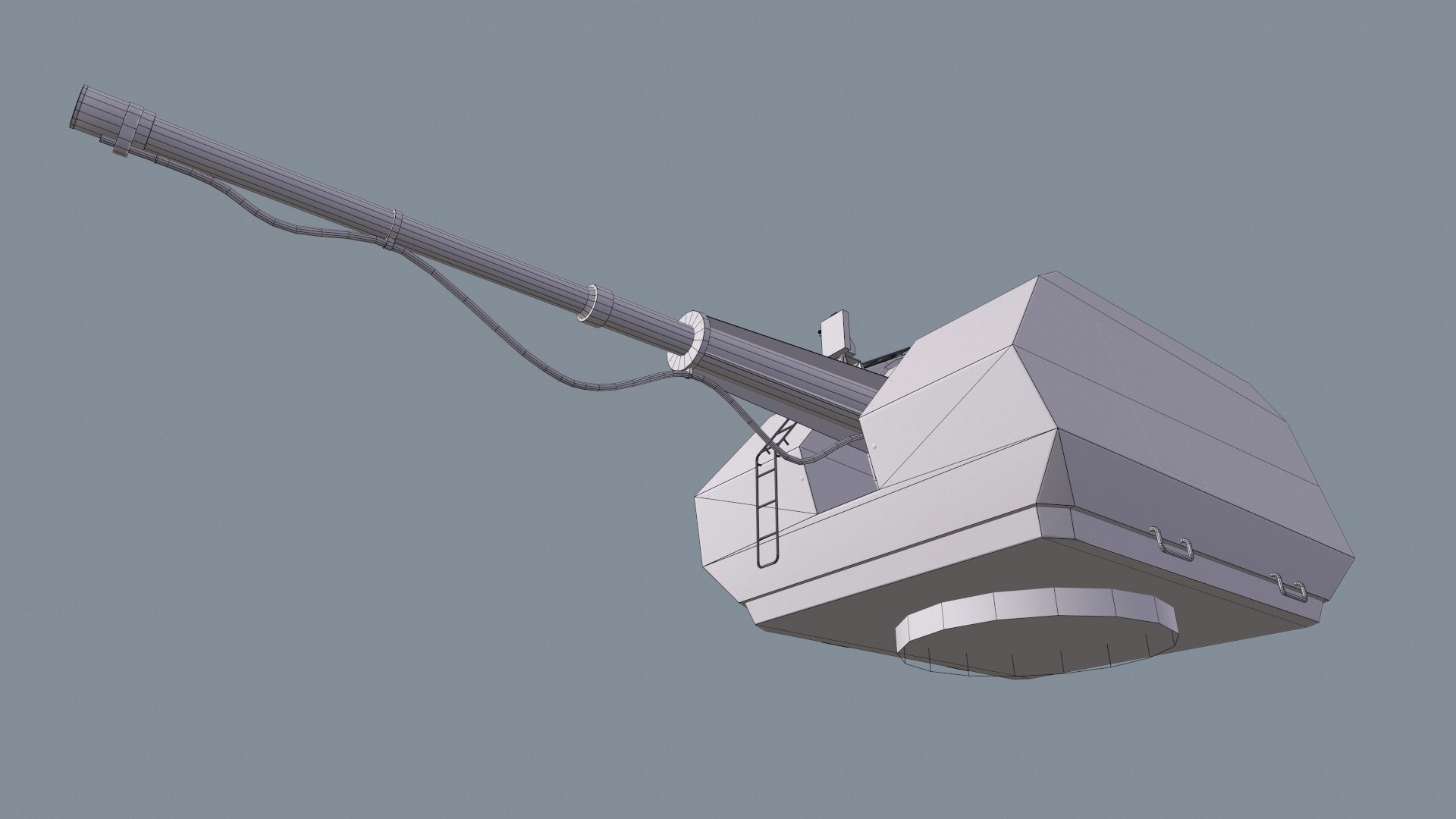 Ship Gun A-190 A-190-1 3D Model - TurboSquid 1710369