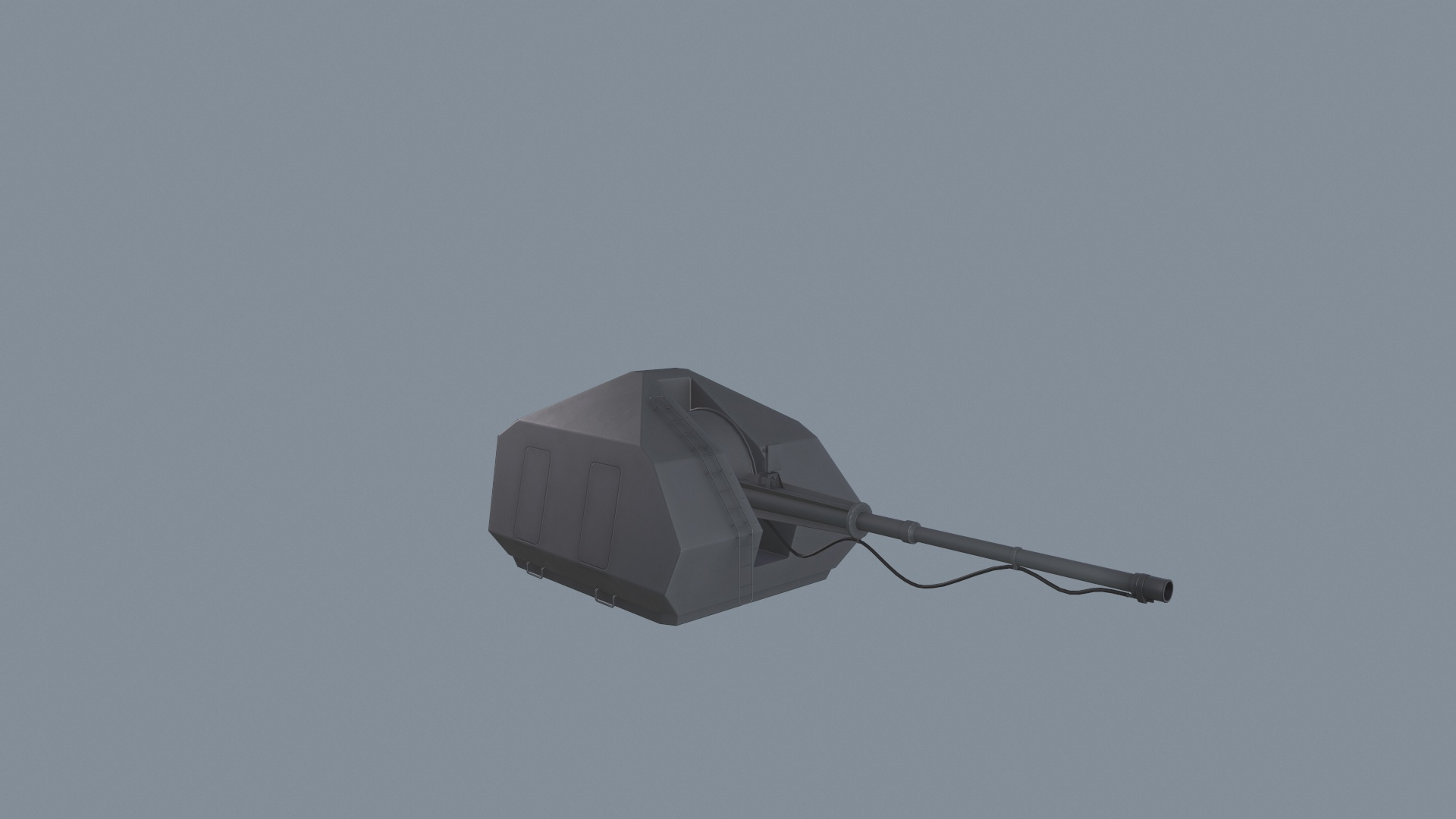 Ship Gun A-190 A-190-1 3D Model - TurboSquid 1710369