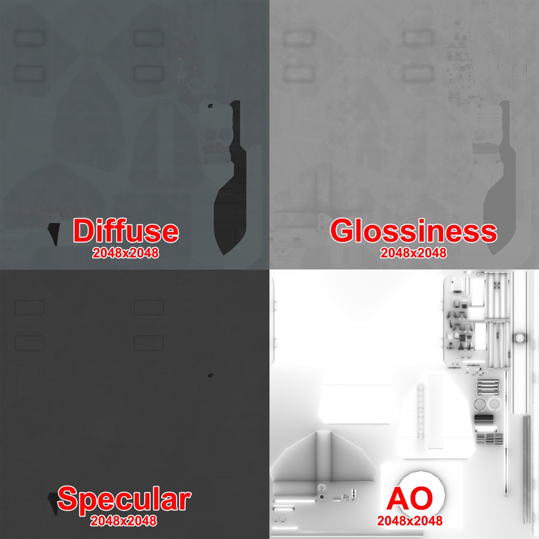 Ship Gun A-190 A-190-1 3D Model - TurboSquid 1710369