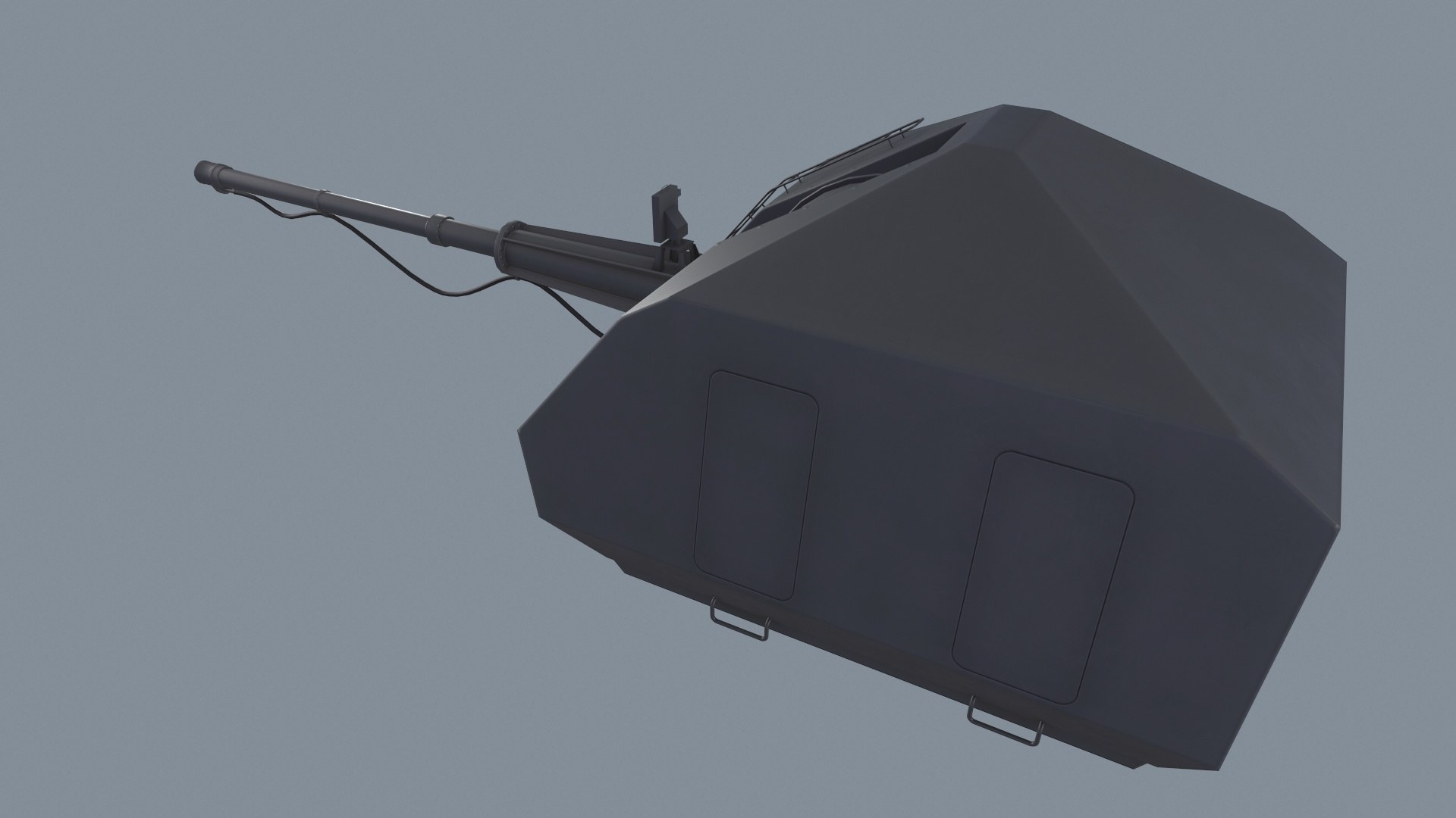 Ship Gun A-190 A-190-1 3D Model - TurboSquid 1710369