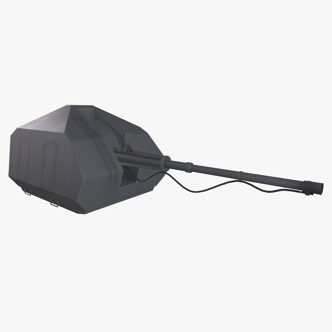 Ship gun a-190 a-190-1 3D model - TurboSquid 1710369
