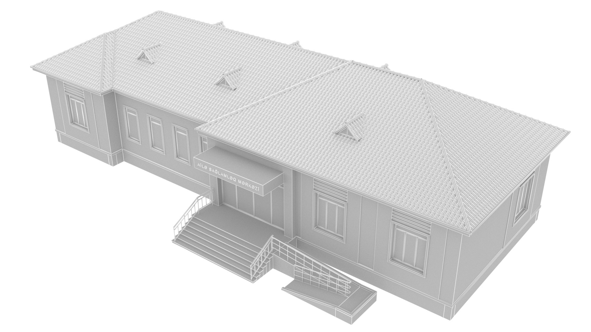 Post Office 3D Model - TurboSquid 2270587