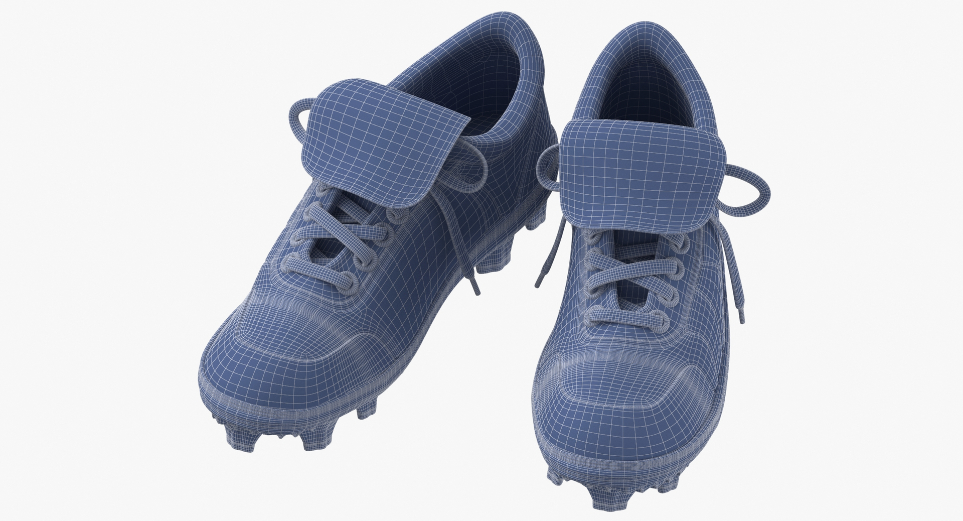 3D model baseball cleats pair 01 - TurboSquid 1471813