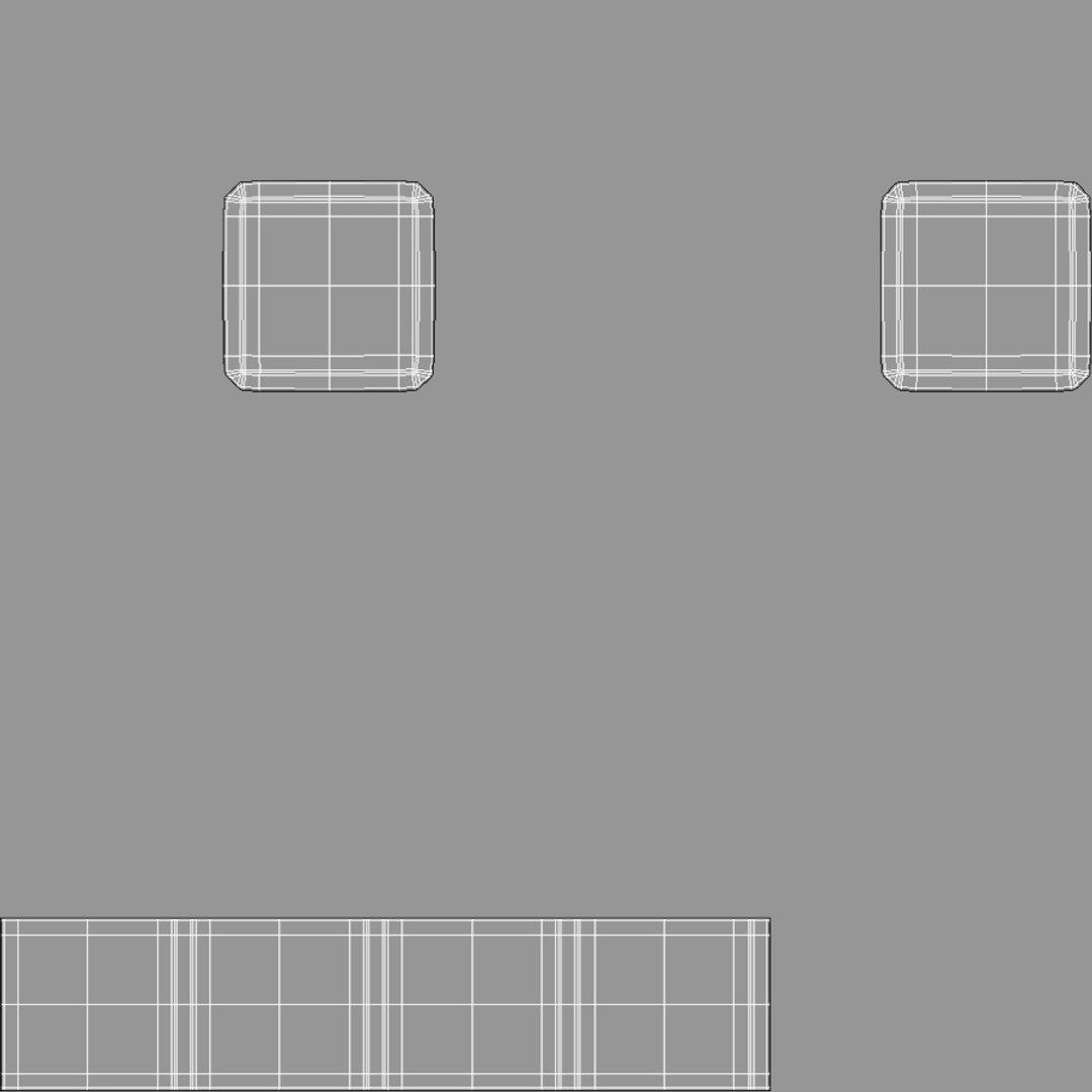 3D White Cube - TurboSquid 2330740