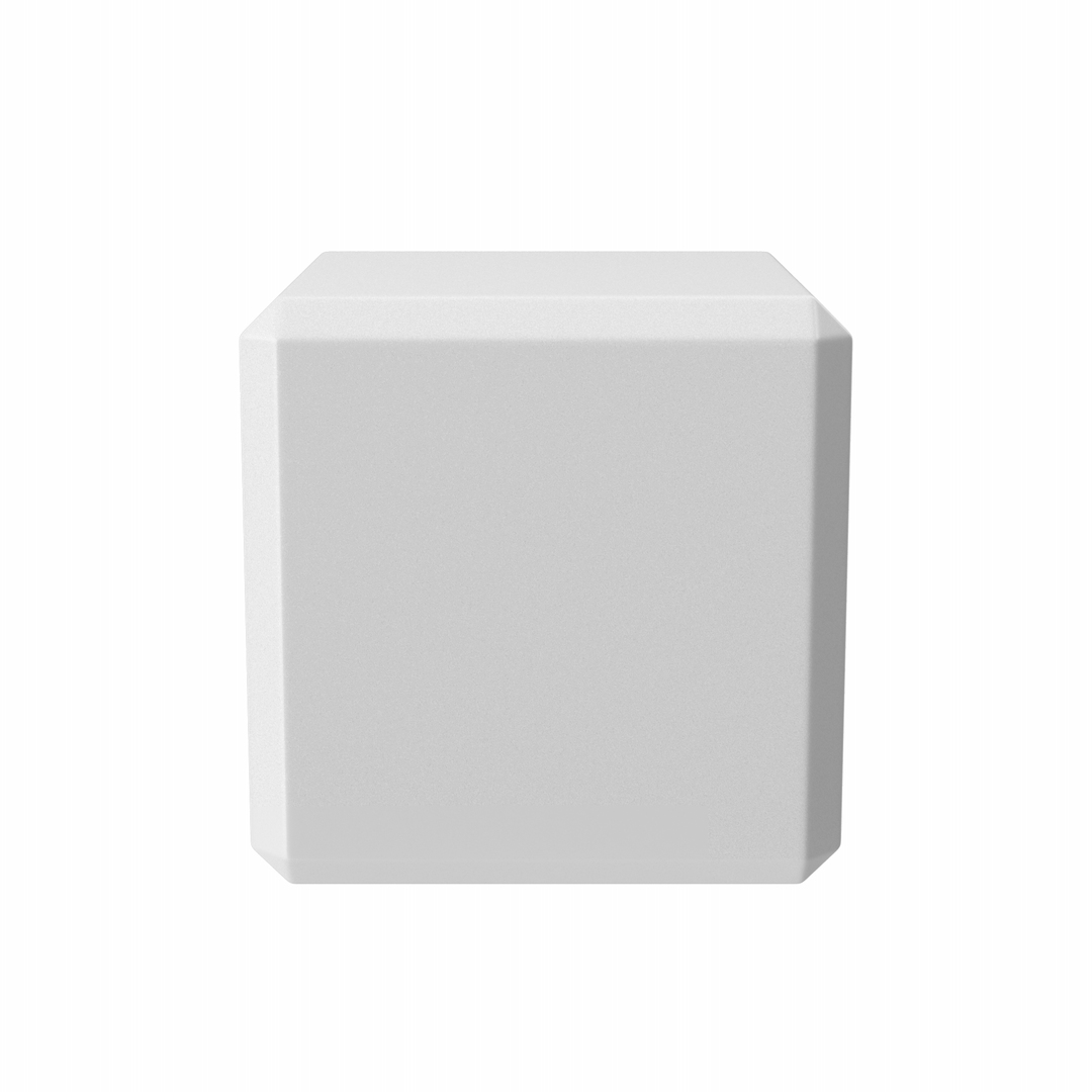 3D White Cube - TurboSquid 2330740