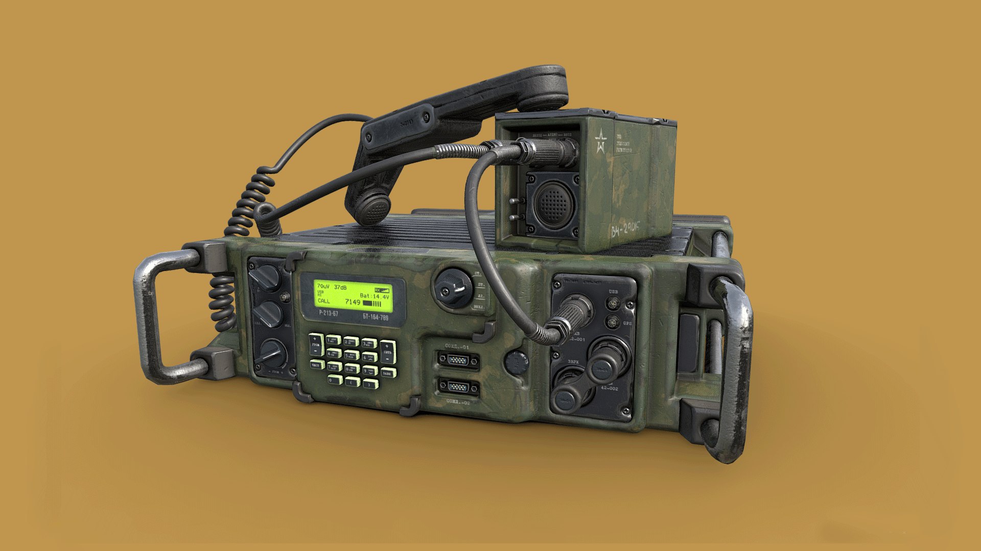 3D Military Radio - TurboSquid 2154802