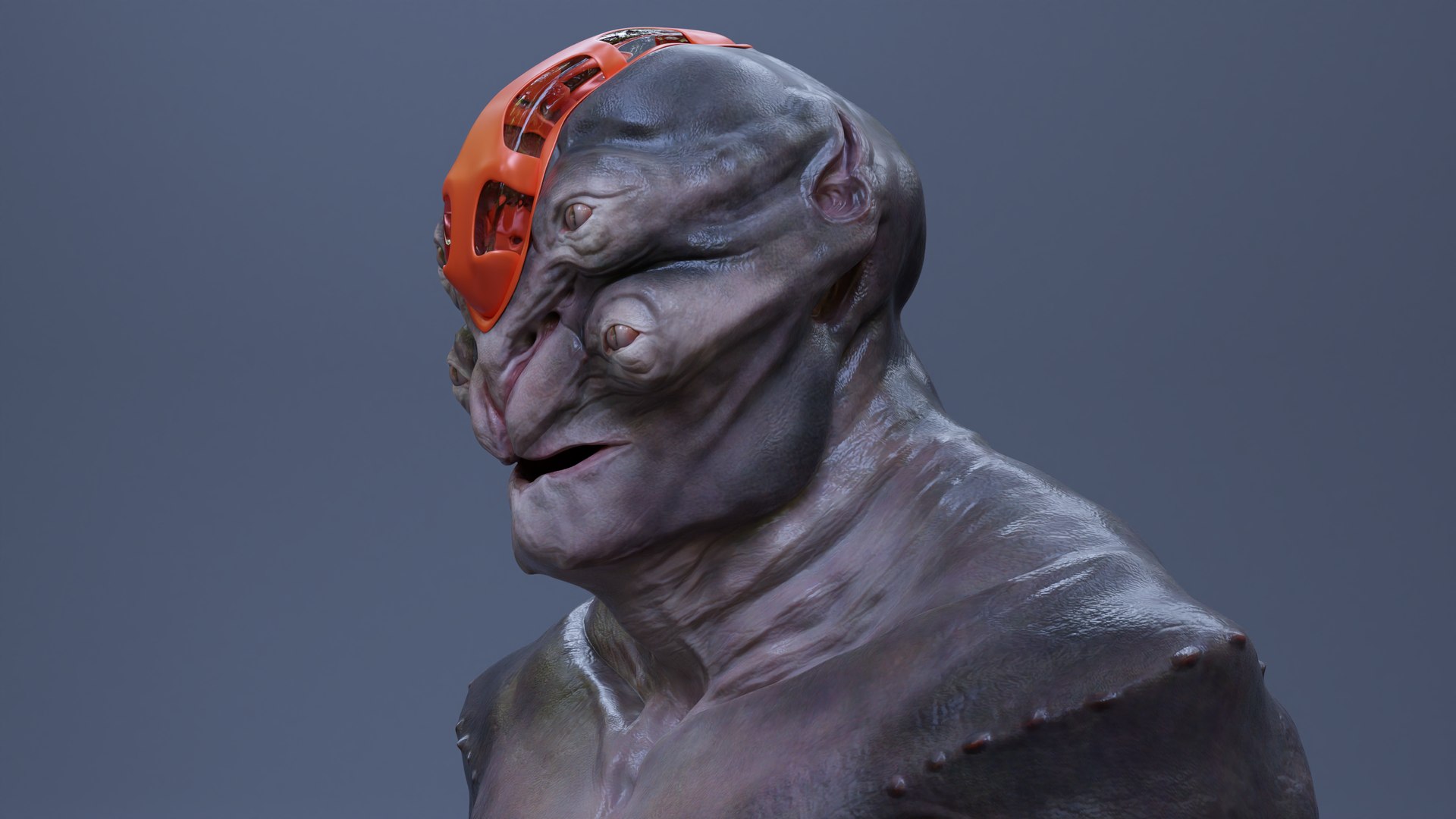 Alien Creature 3D Model - TurboSquid 1886361