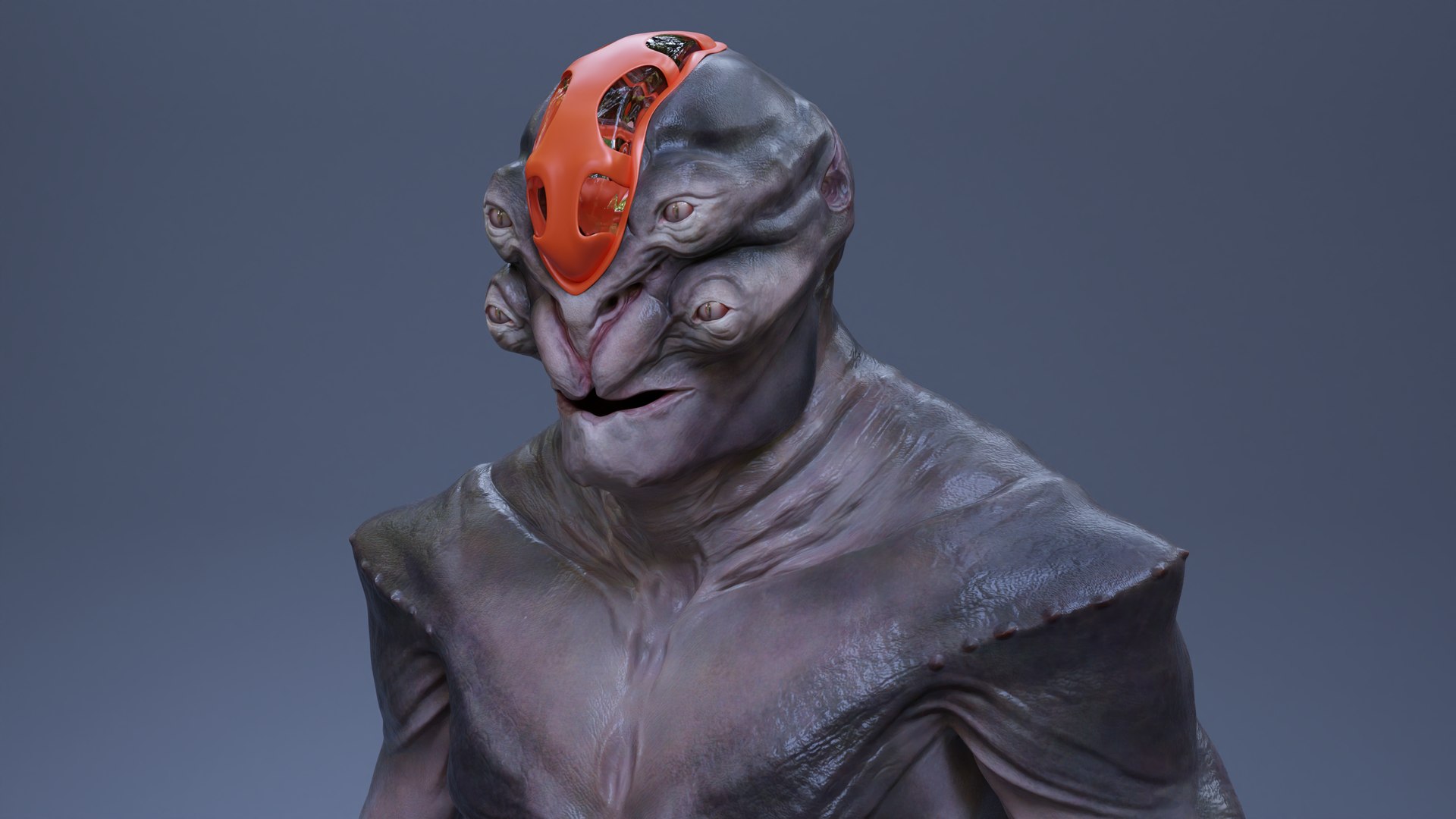 Alien Creature 3D Model - TurboSquid 1886361