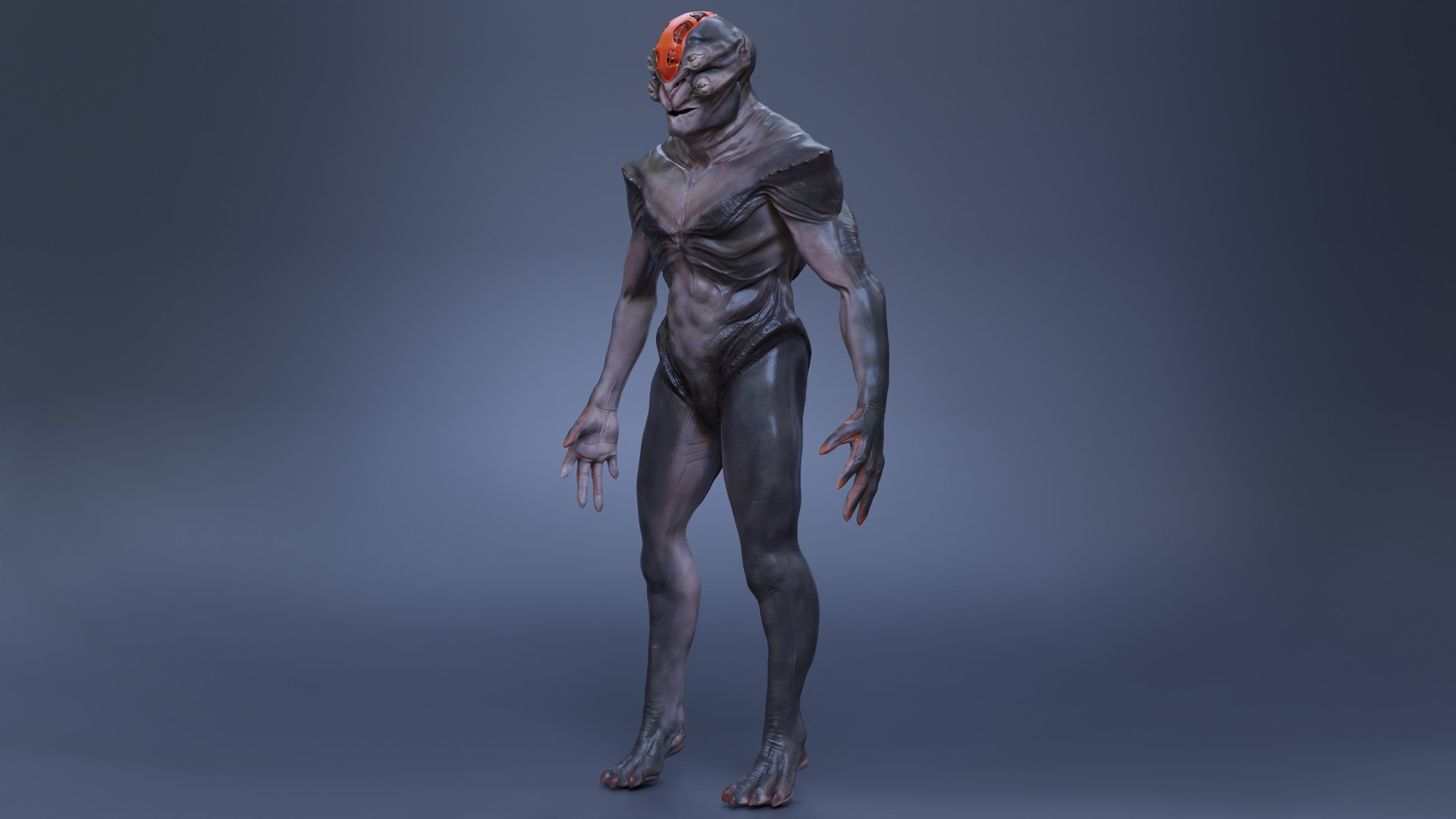 Alien Creature 3D Model - TurboSquid 1886361