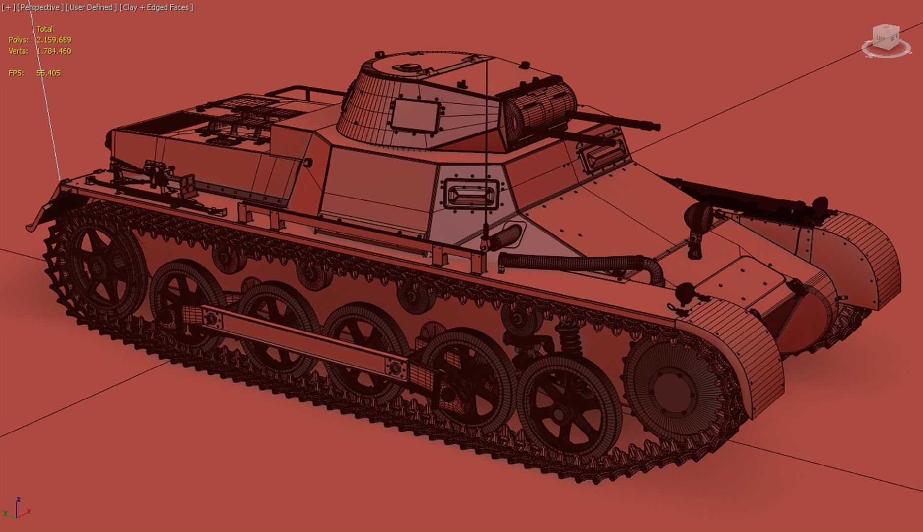 Panzerkampfwagen I Ausf B SdKfz 101 3D Model - TurboSquid 2151000