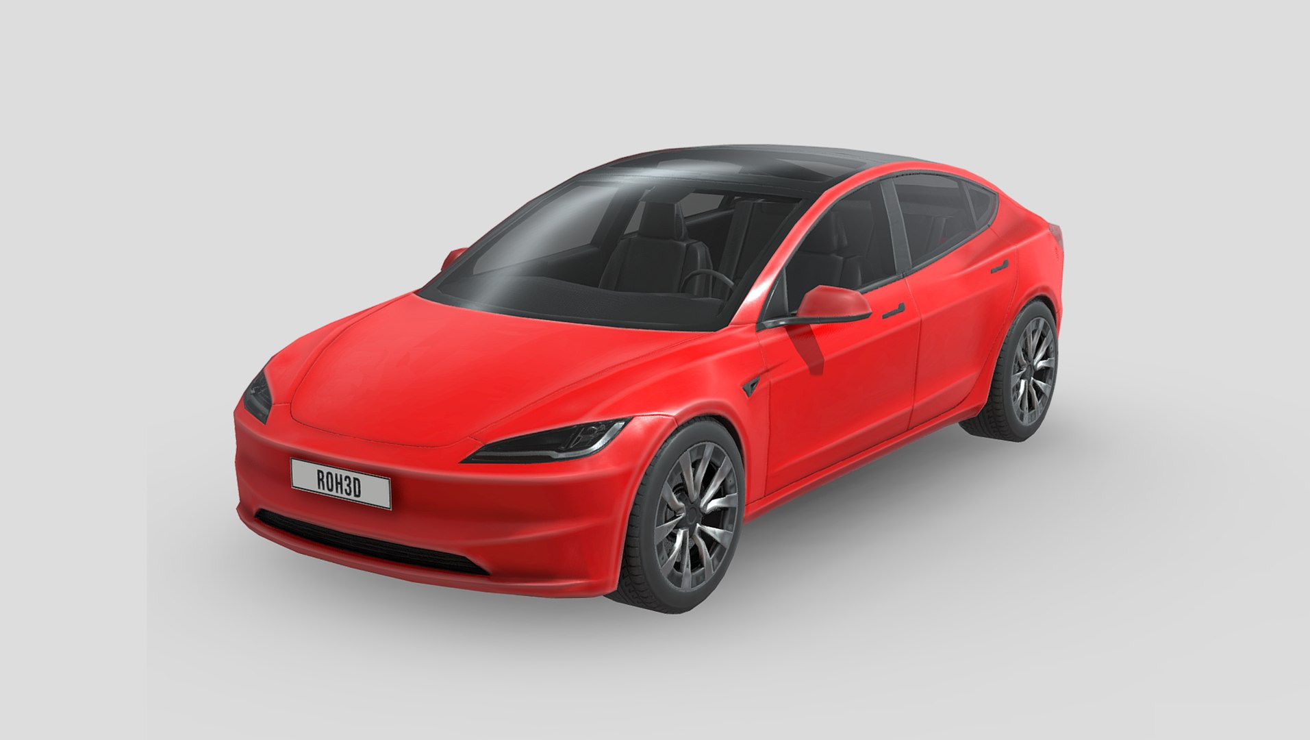 Tesla Model 3 2024 3D Model - TurboSquid 2373134