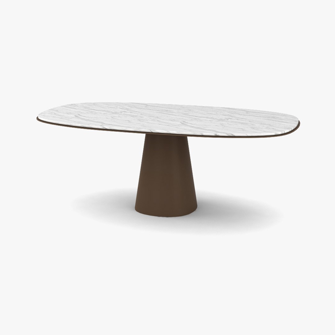 modelo 3d Meridiani Owen Dining table - TurboSquid 1967490