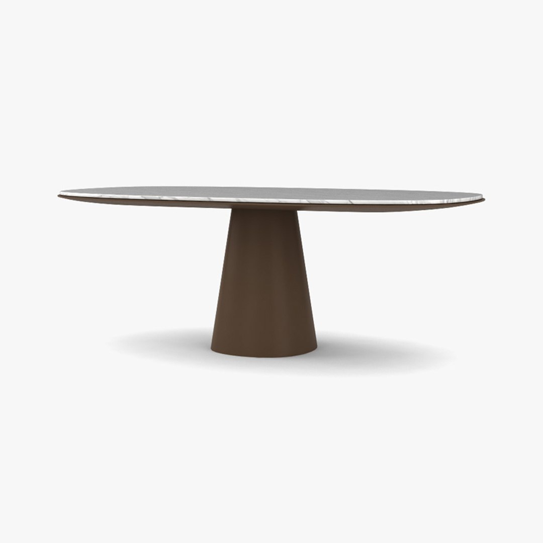 3D Meridiani Owen Dining table - TurboSquid 1967490