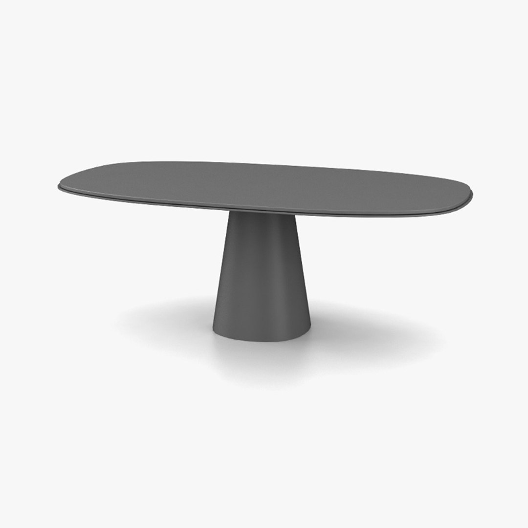 3D Meridiani Owen Dining table - TurboSquid 1967490