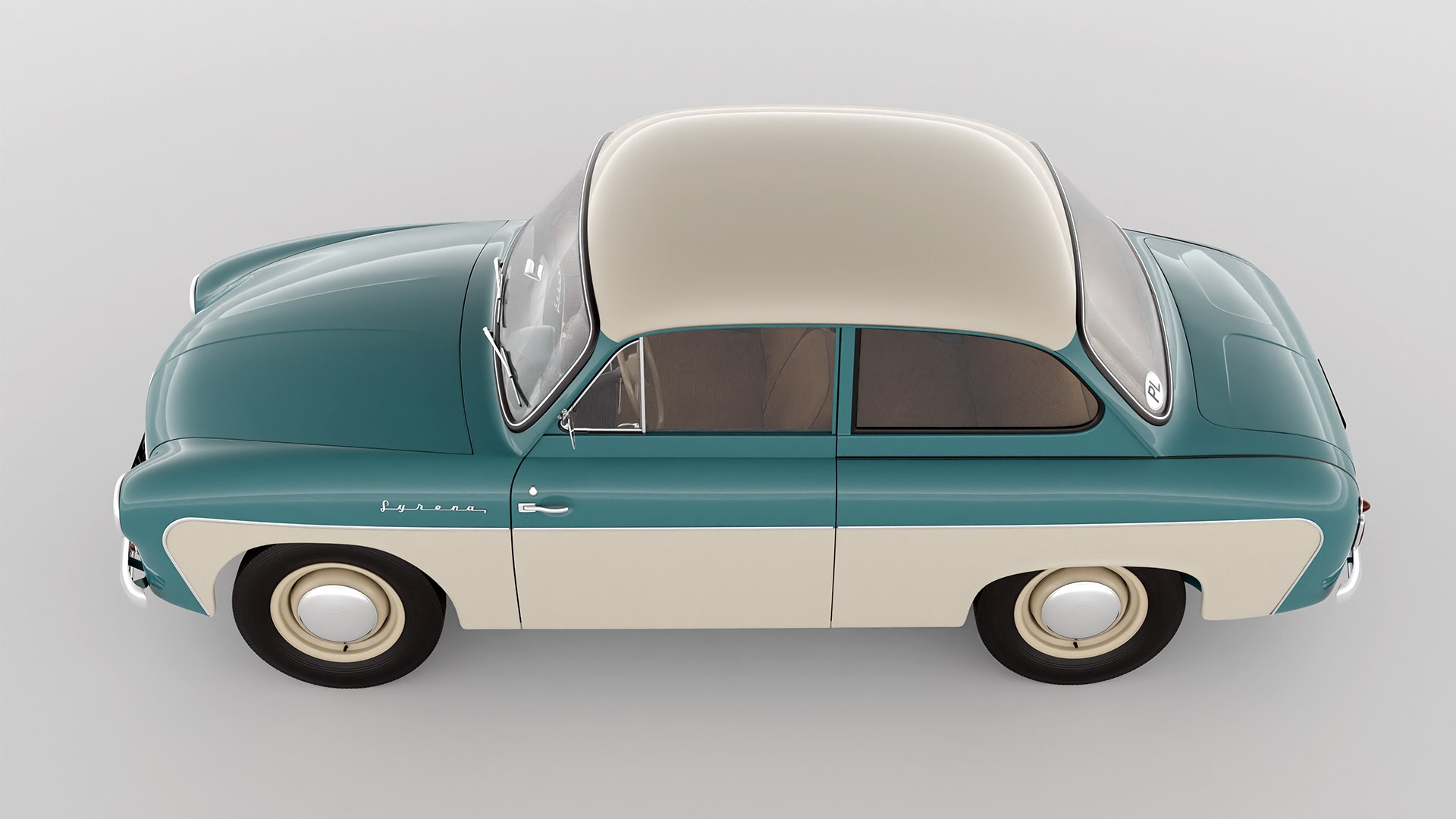 3D 1957 FSO Syrena 100 - TurboSquid 2051877