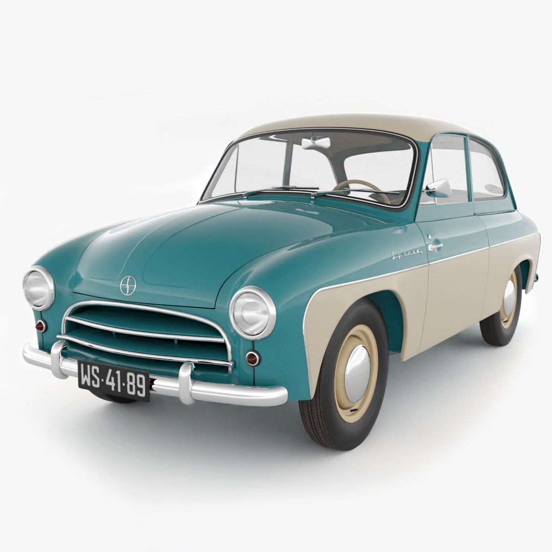 3D 1957 FSO Syrena 100 - TurboSquid 2051877
