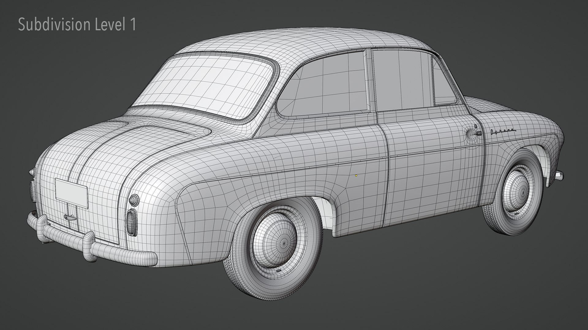3D 1957 FSO Syrena 100 - TurboSquid 2051877