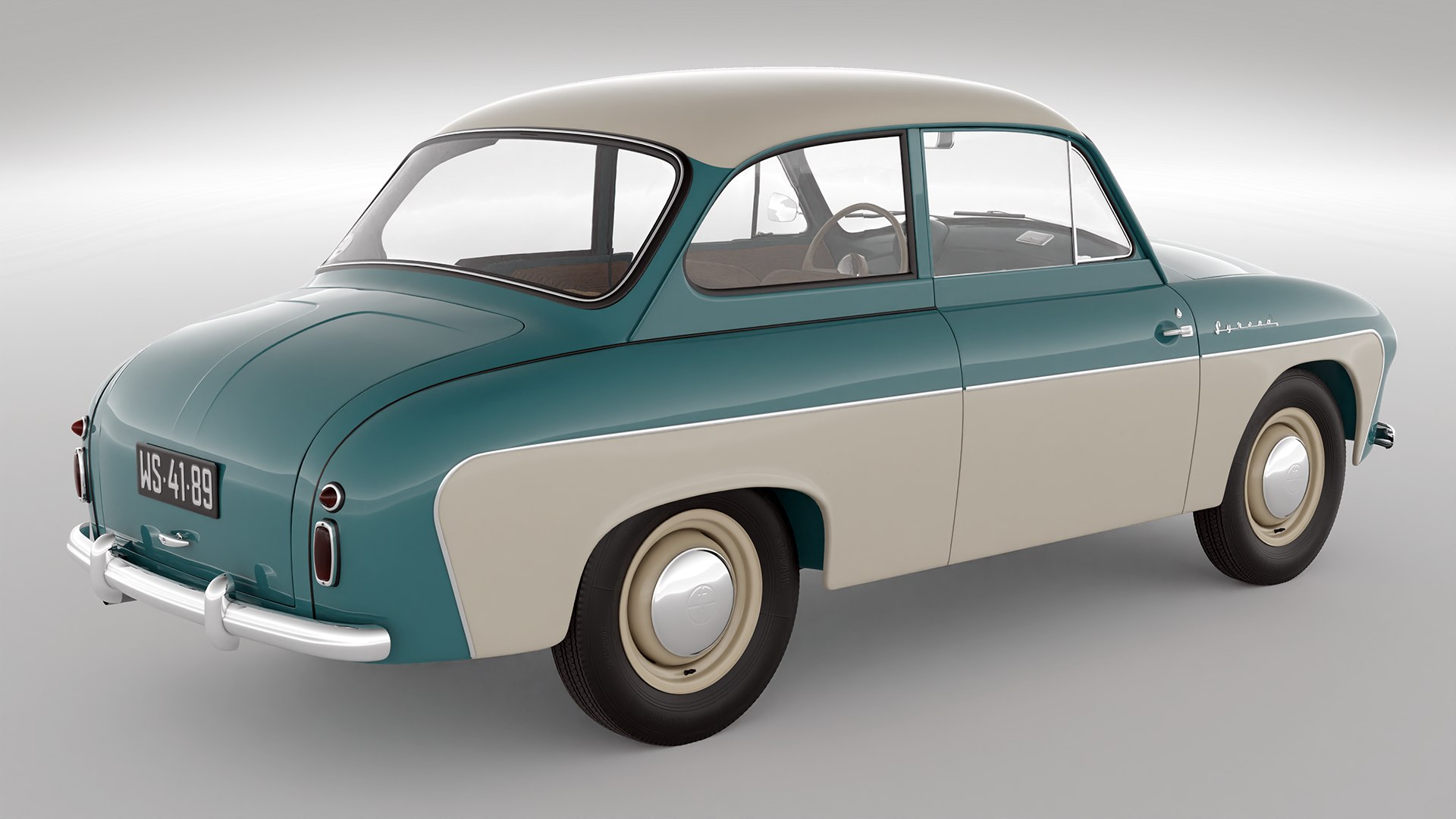3D 1957 FSO Syrena 100 - TurboSquid 2051877