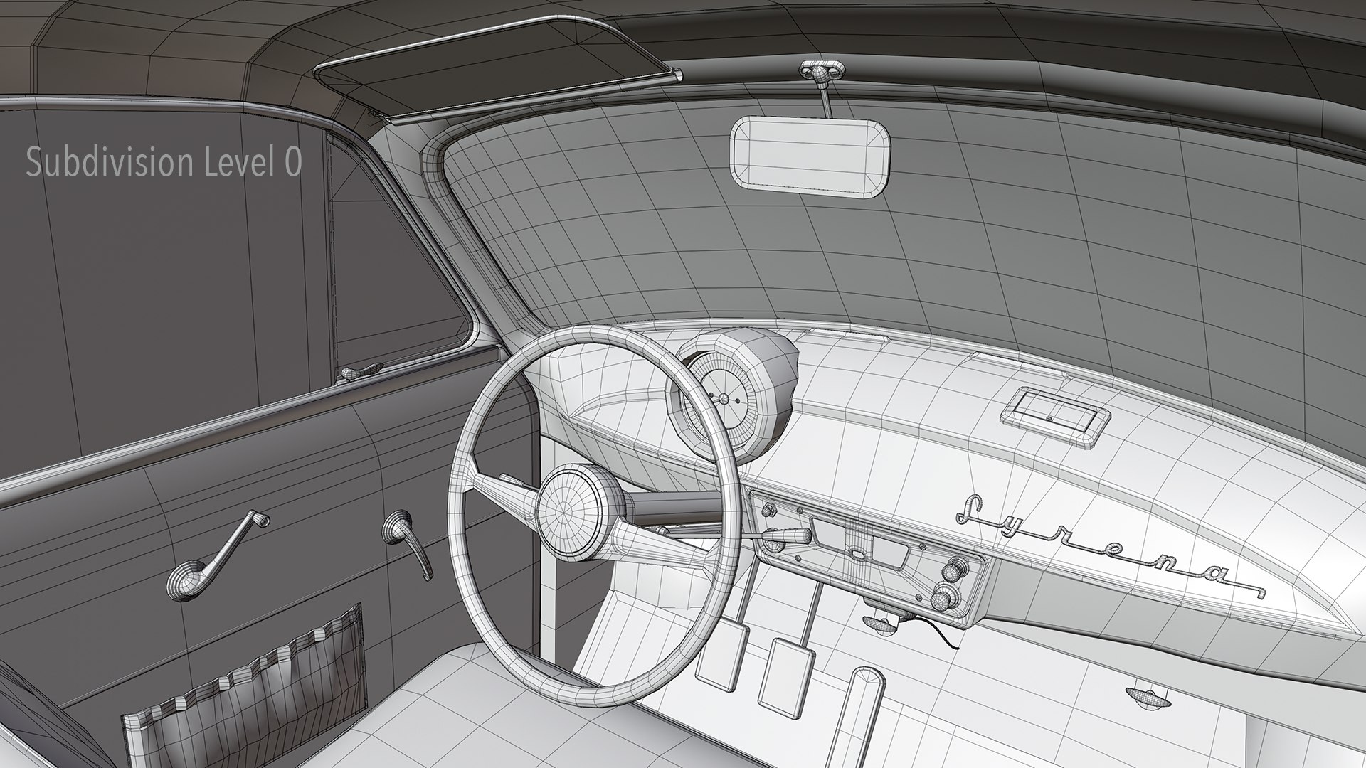 3D 1957 FSO Syrena 100 - TurboSquid 2051877
