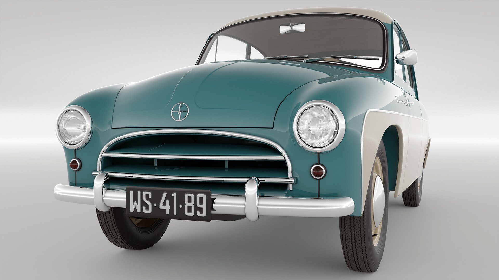3D 1957 FSO Syrena 100 - TurboSquid 2051877