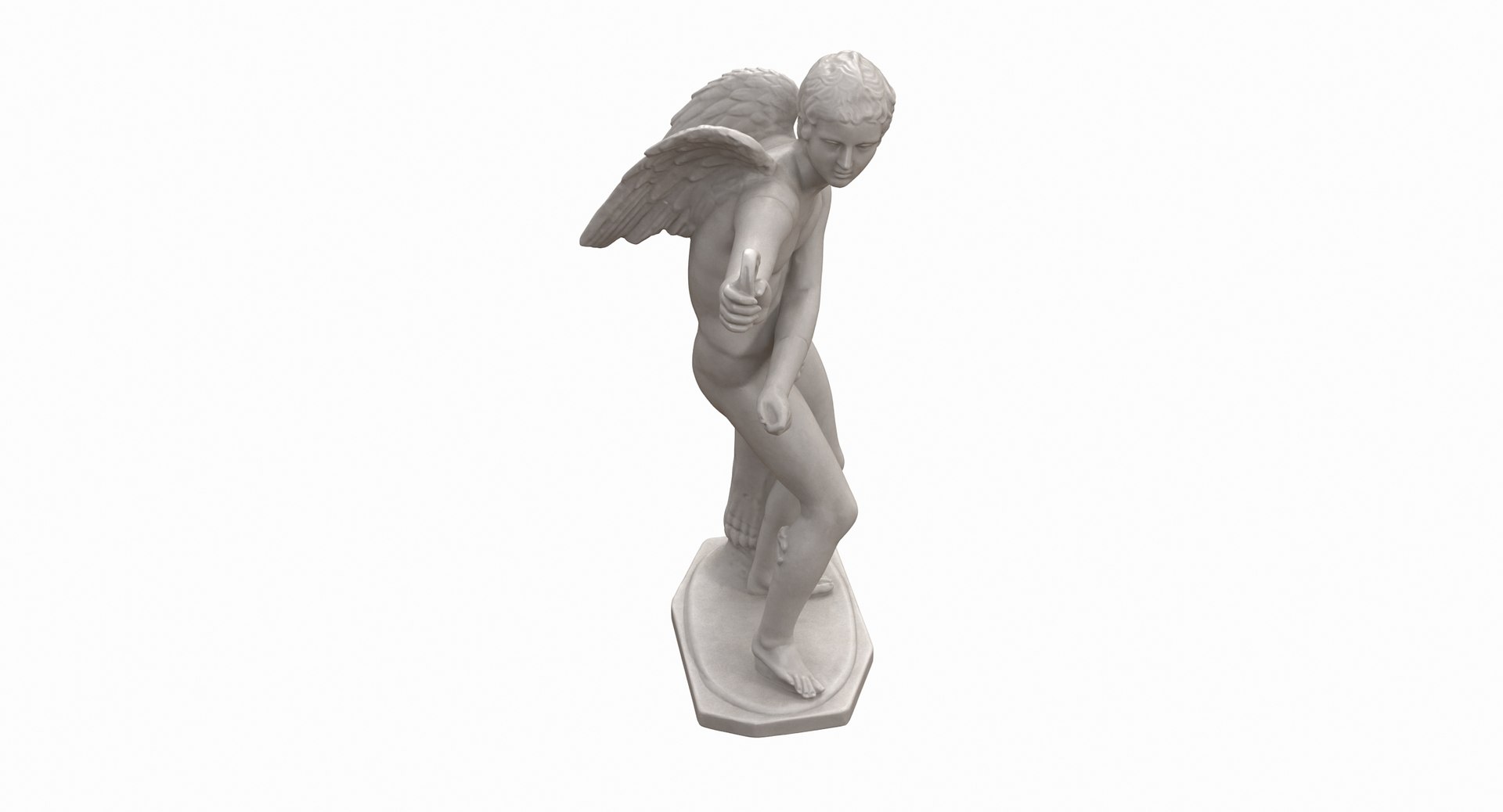 3D eros bow statue - TurboSquid 1604420