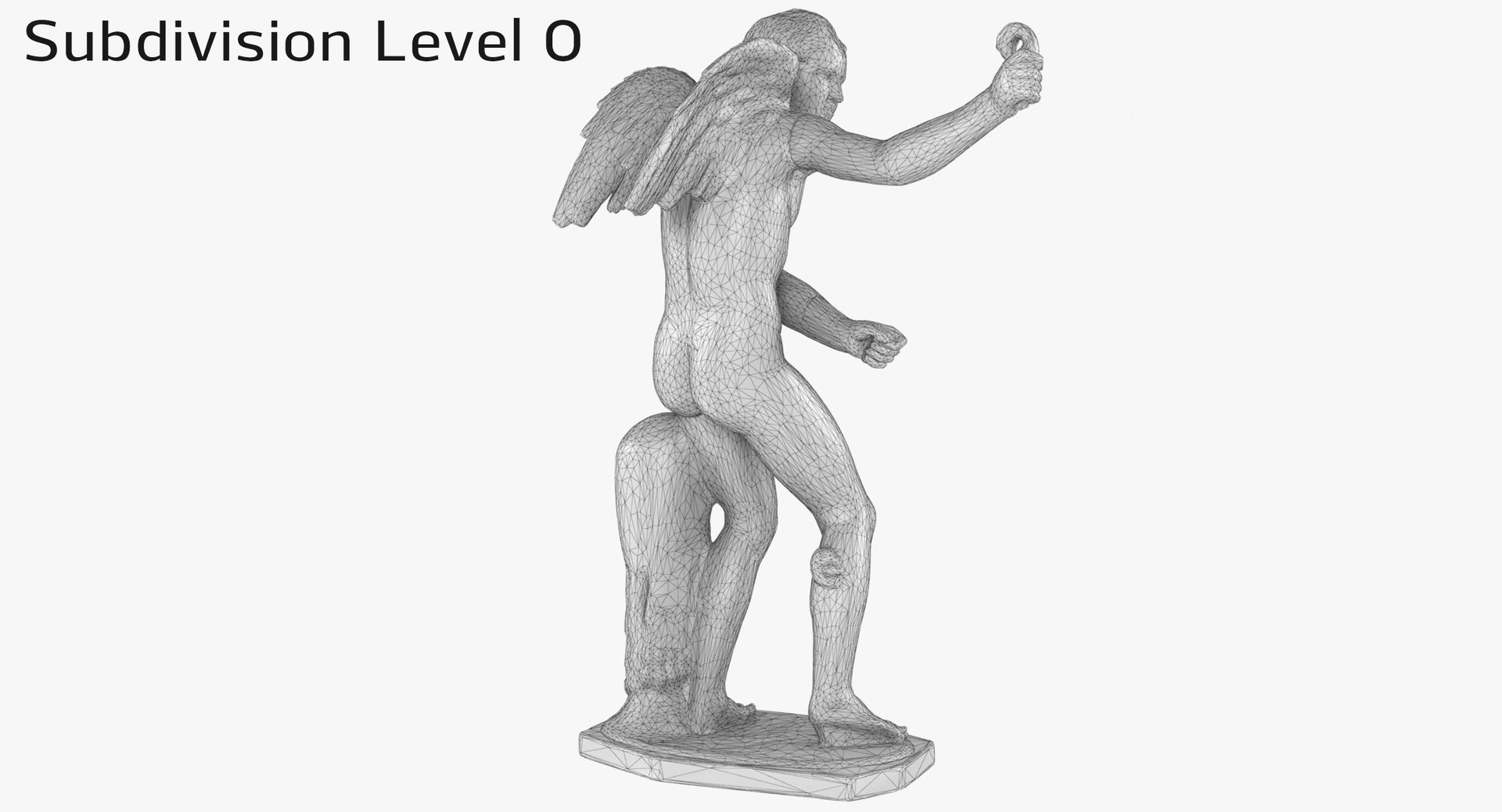 3D eros bow statue - TurboSquid 1604420