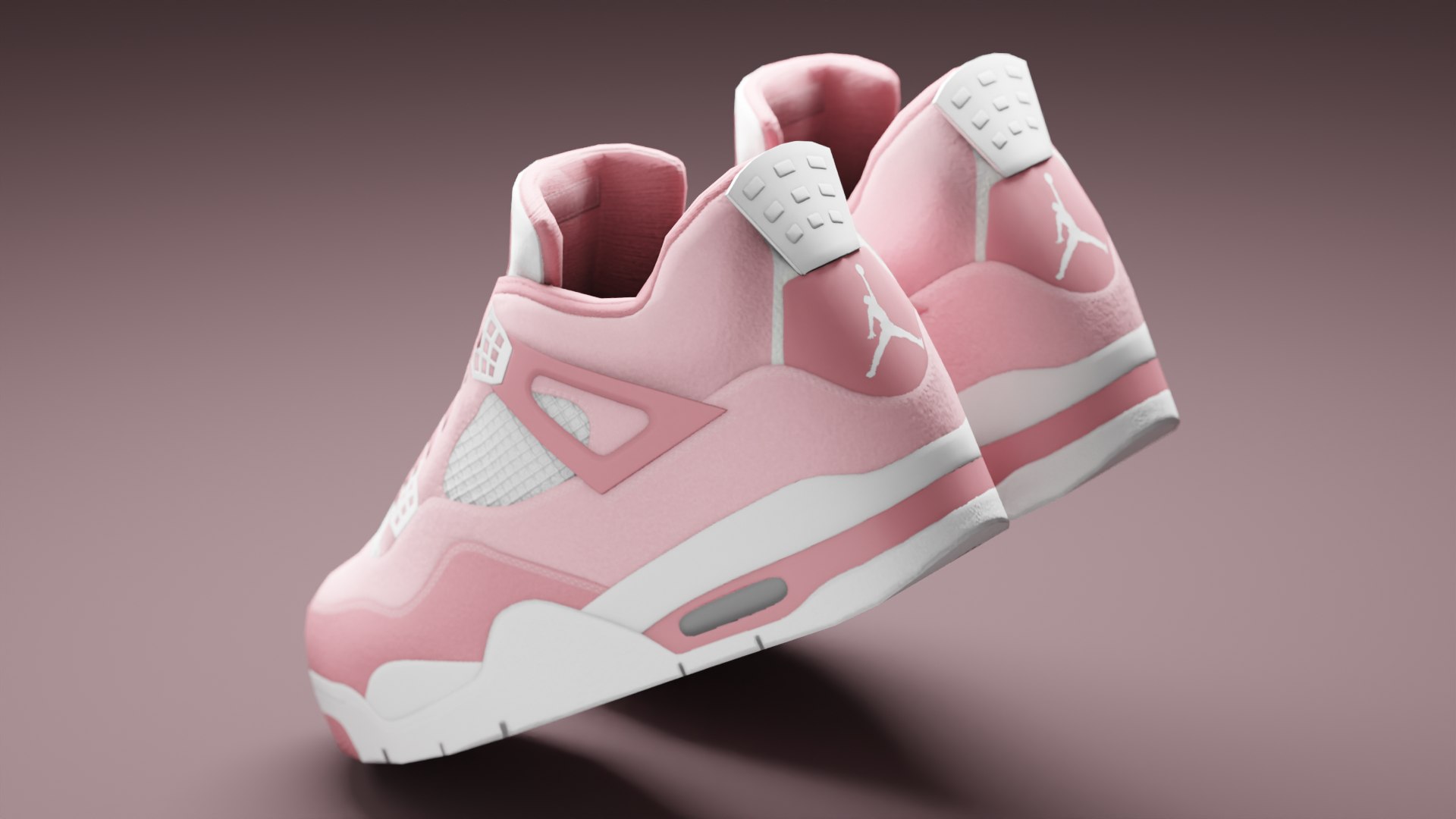 3D Air Jordan 4 Lowpoly - 04 - TurboSquid 2194599