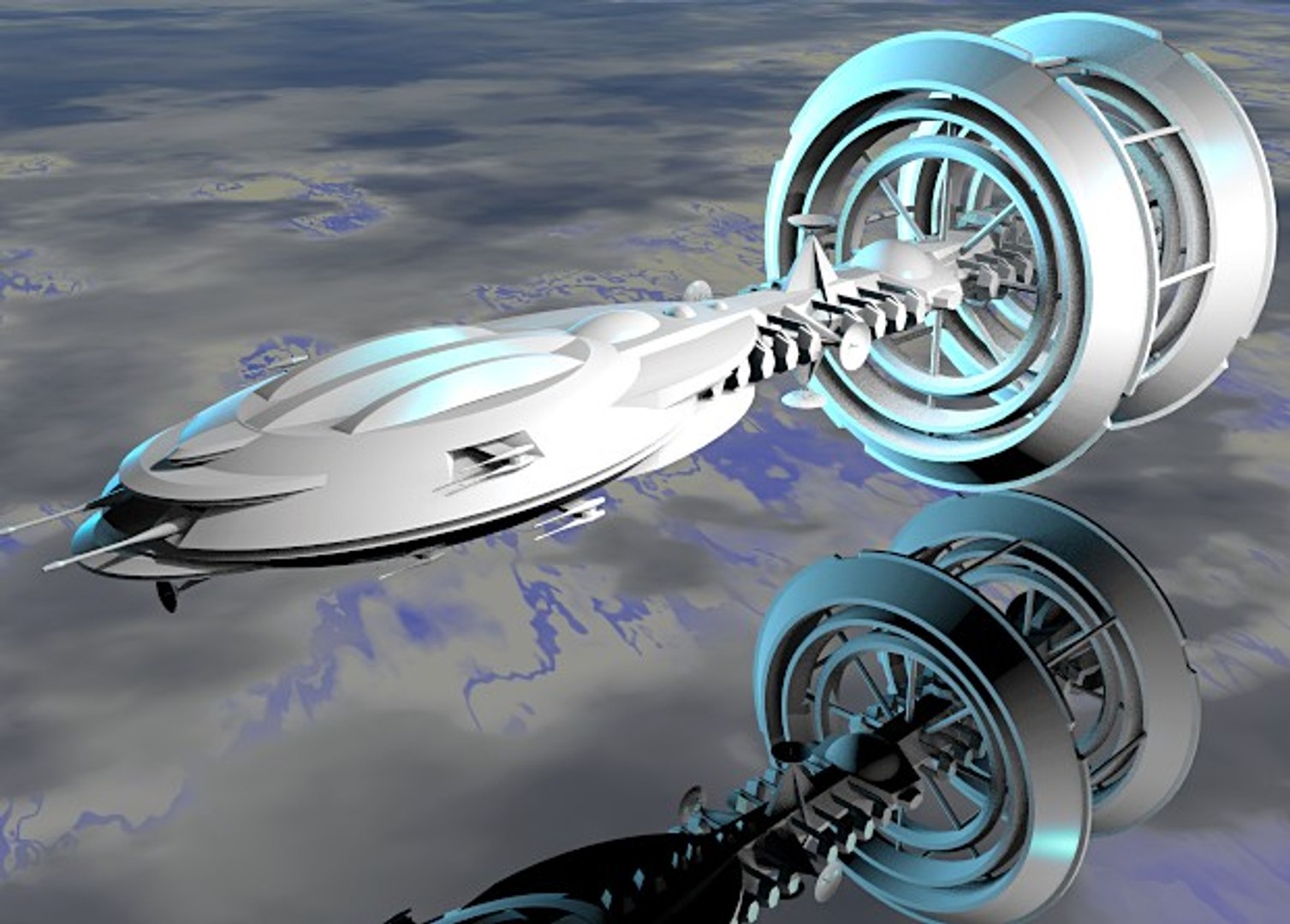 3d gravity drive ringship