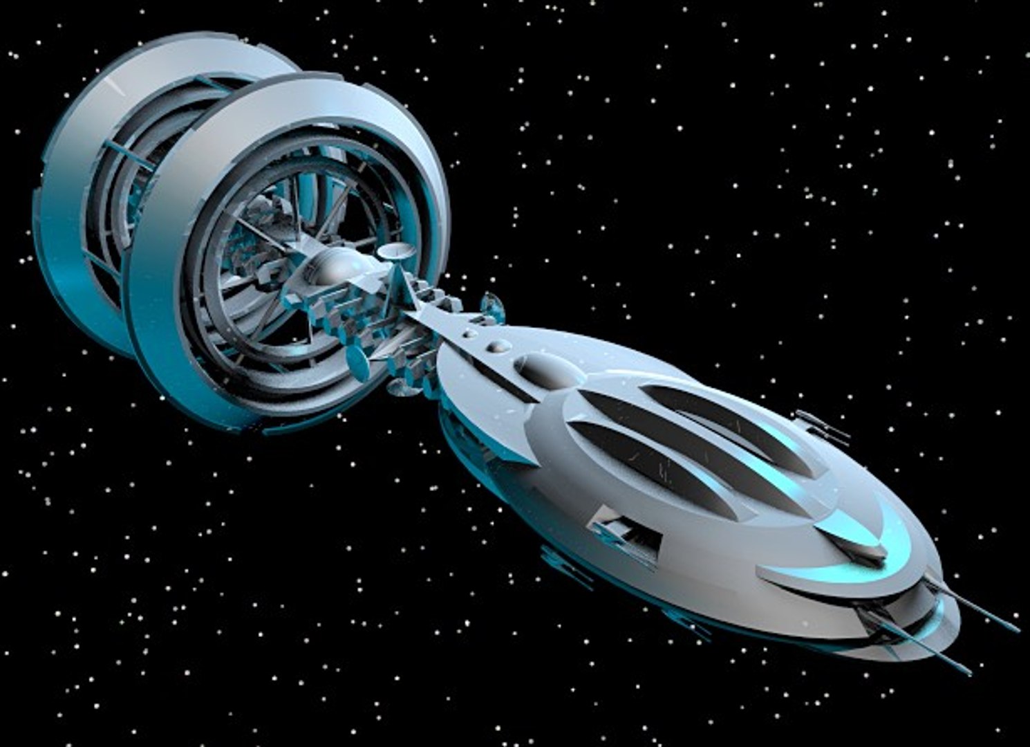 3d gravity drive ringship