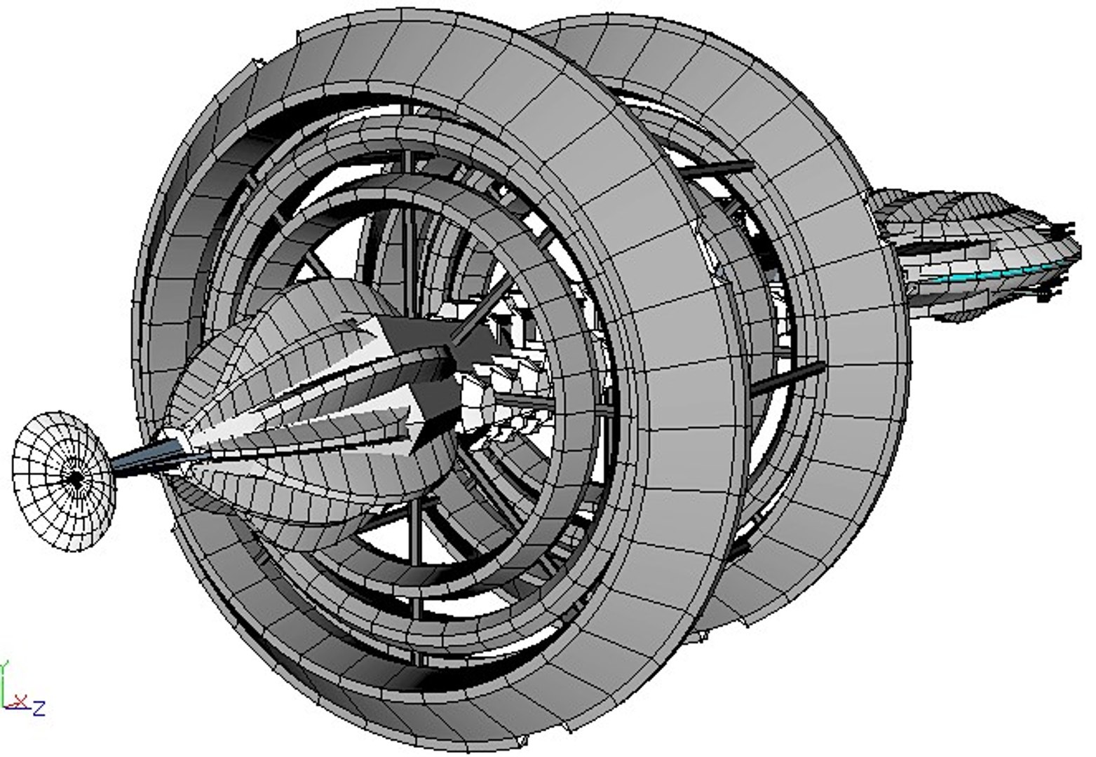 3d gravity drive ringship