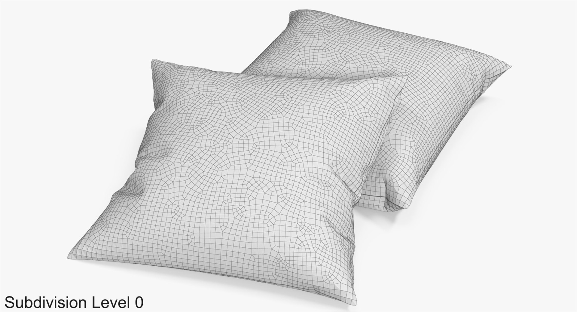 3d Model Pillows 2